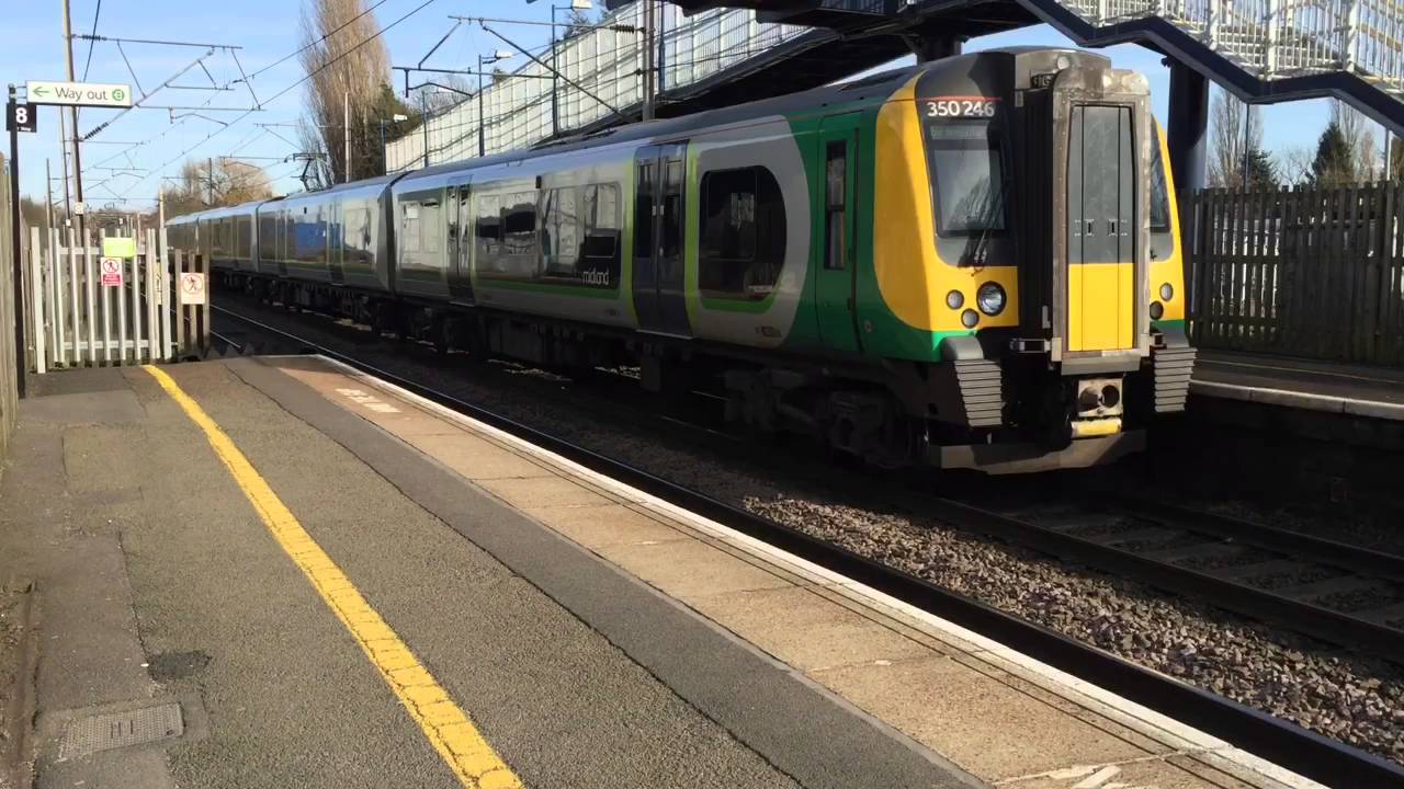 Trains around Coventry and Birmingham - YouTube