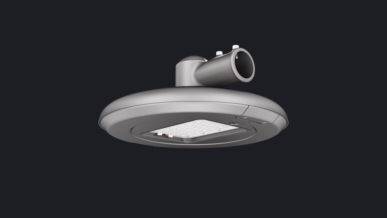 Side enter LED Street Light - YouTube