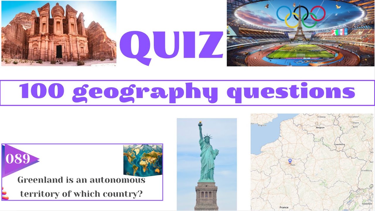 Can you solve these 100 Geography questions? - YouTube