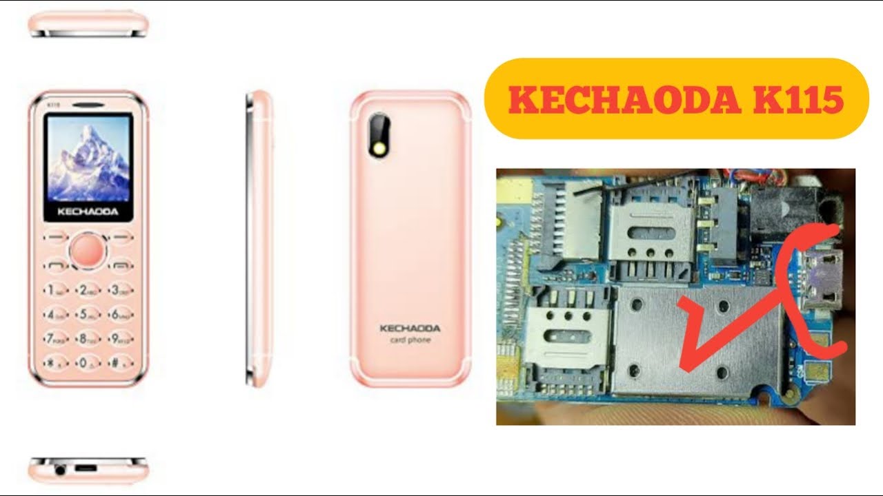 Kechaoda k115 charjing riplace || kechaoda all model cc - YouTube