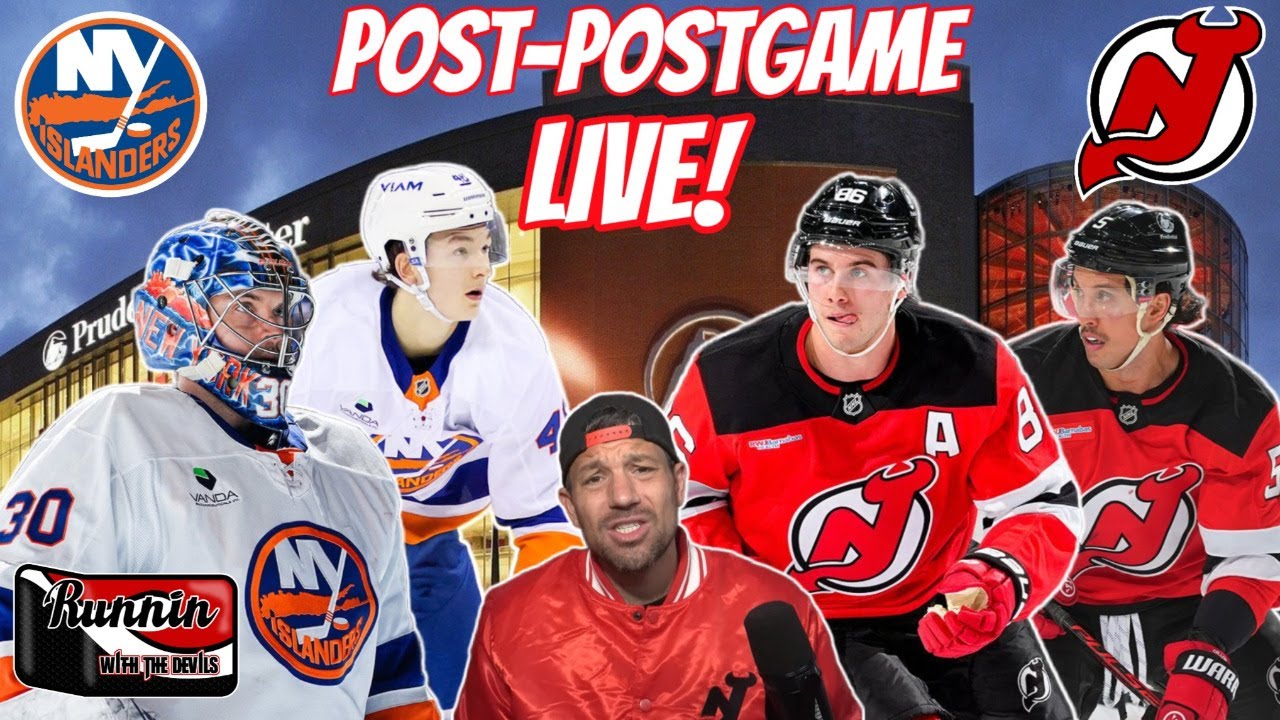 NJ Devils vs. NY Islanders Post-Postgame LIVE! 11/10/25 - YouTube