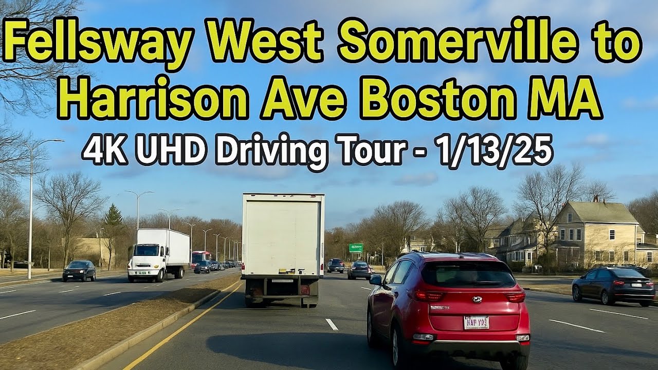Fellsway West, Somerville to BMC Preston Family Building Parking Garage ...