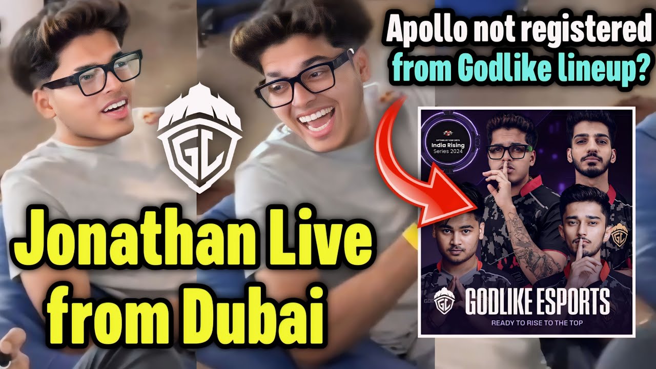 Jonathan insta live from Dubai 🔥 Apollo not registered from Godlike ...