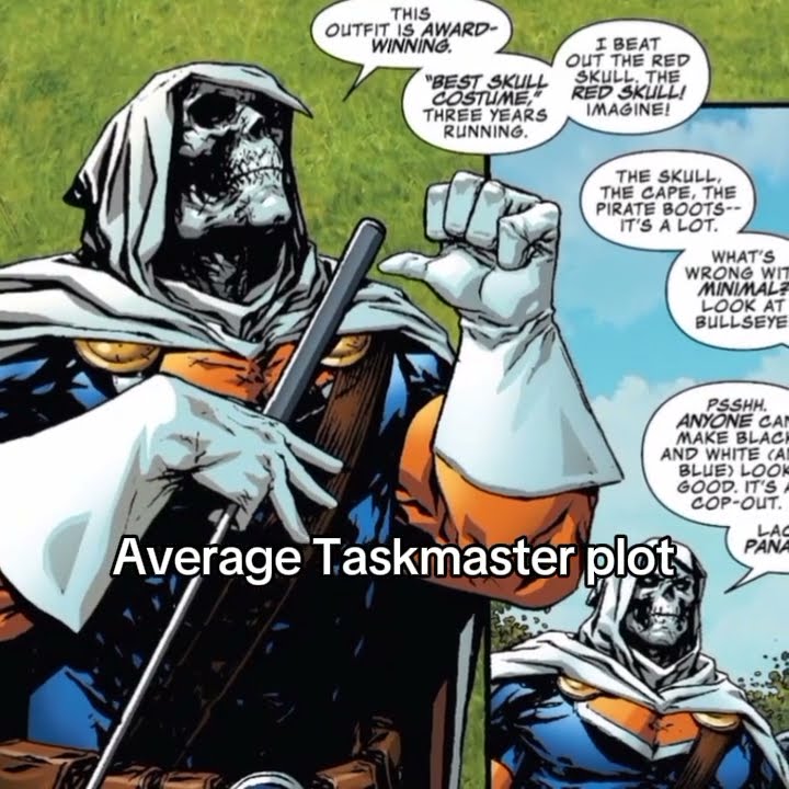 Average Taskmaster plot #marvel #voiceover #avengers - YouTube