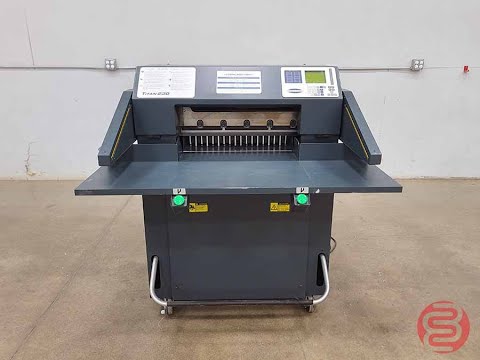 2008 Challenge Titan 230 Hydraulic Programmable 23in Paper Cutter ...