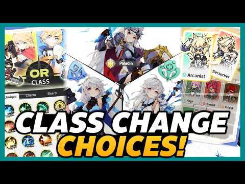 Class Change Guide! Free and Unlimited? [Sword x Staff]