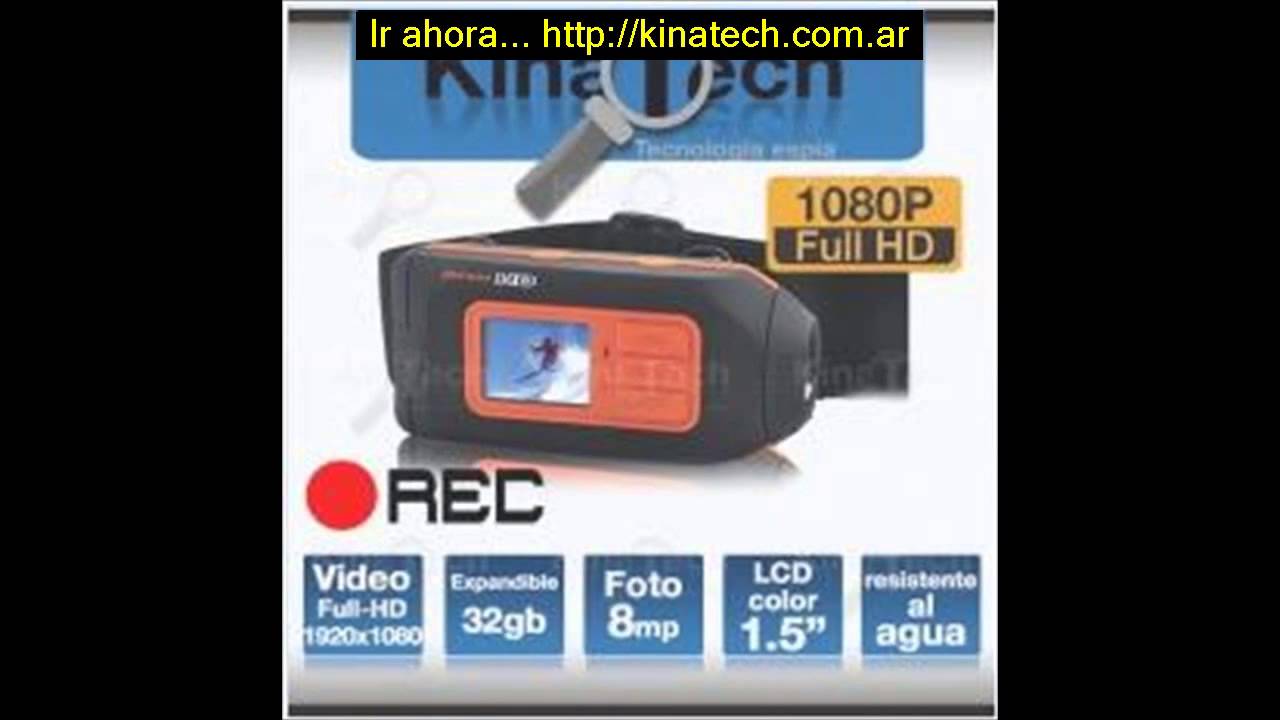 camara deportiva - Kinatech.com.ar Visite... - YouTube