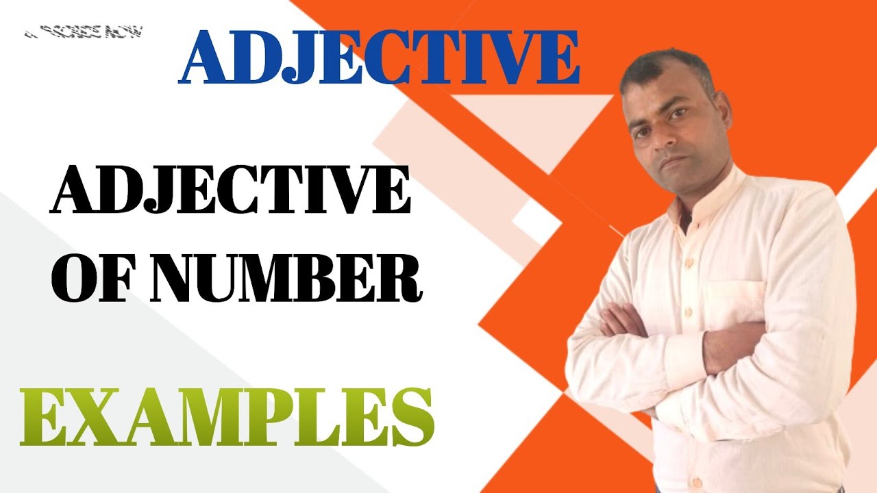 parts of speech/adjective/adjective of number - YouTube
