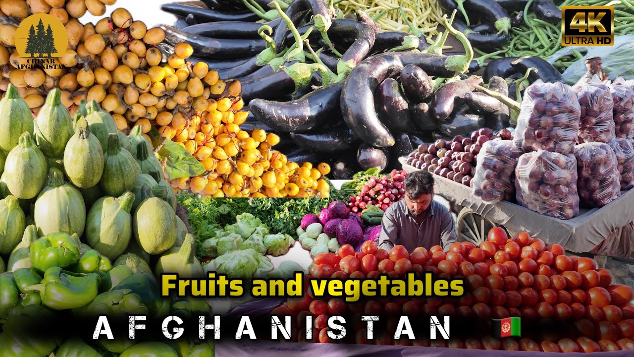 Fruits and Vegetables on the streets of Afghanistan | Nangarhar ...