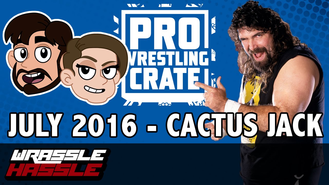PRO WRESTLING CRATE JULY | CACTUS JACK THEME | WRASSLE HASSLE - YouTube