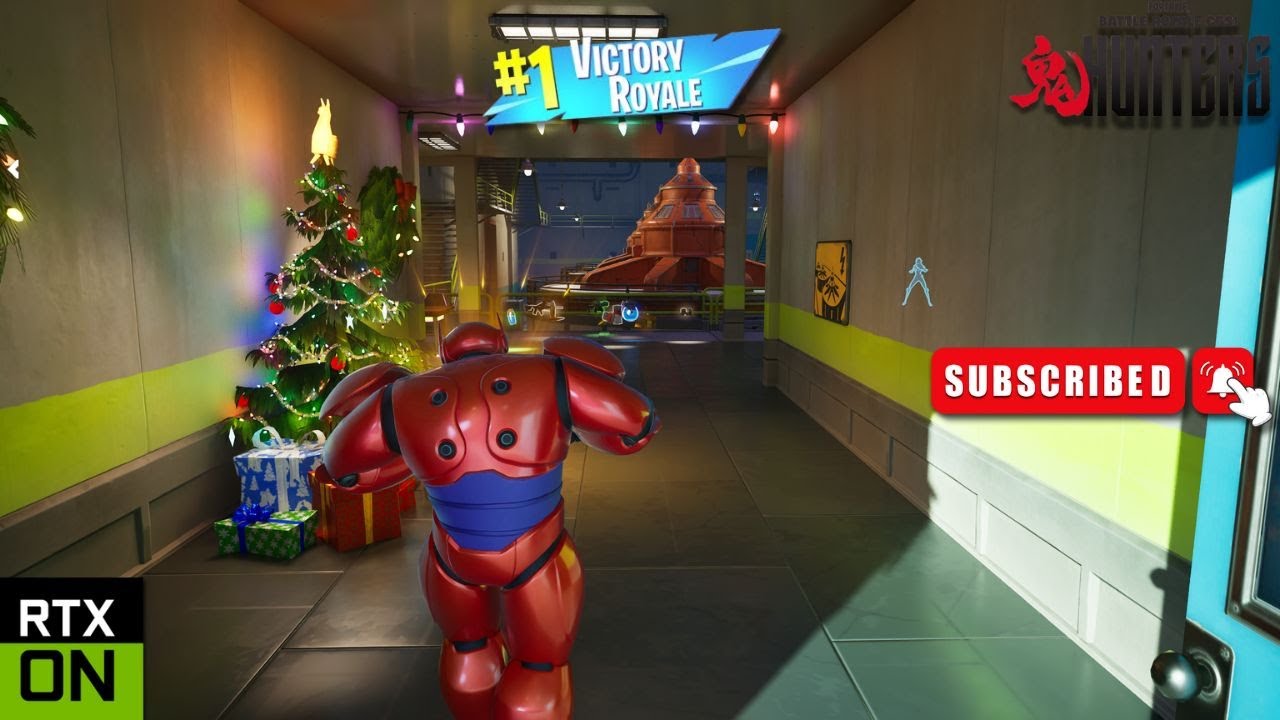Fortnite Baymax Gameplay 1440P Max Ray Tracing | RTX 4080 Super ...
