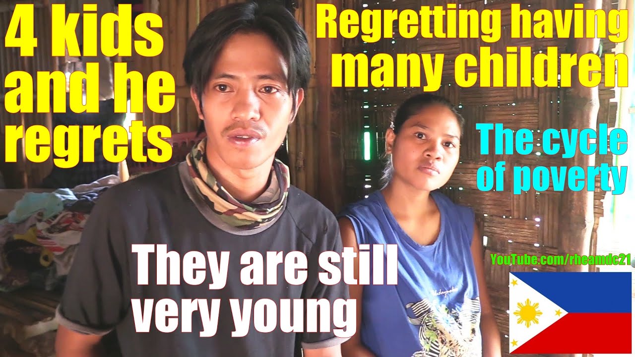 This Filipino Father Regrets Having Many Children. The Philippine ...