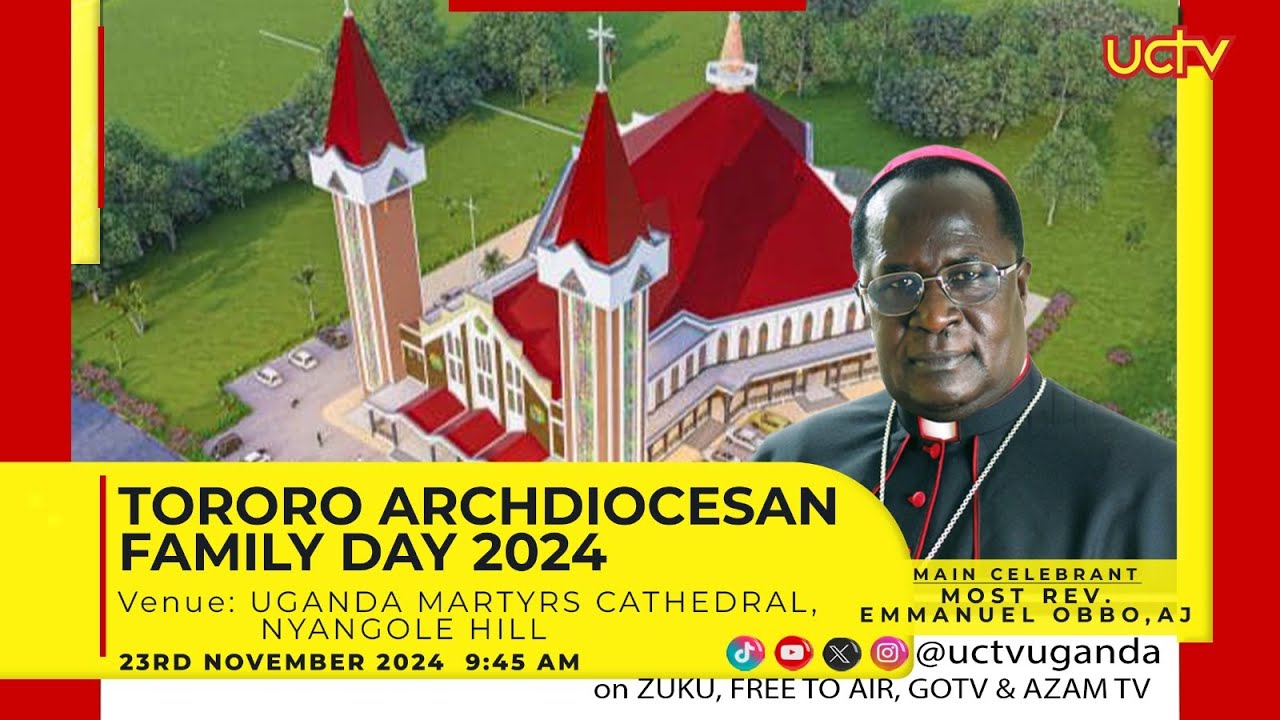 LIVE: Tororo Archdiocesan Family Day 2024 | Uganda Martyrs' Cathedral ...