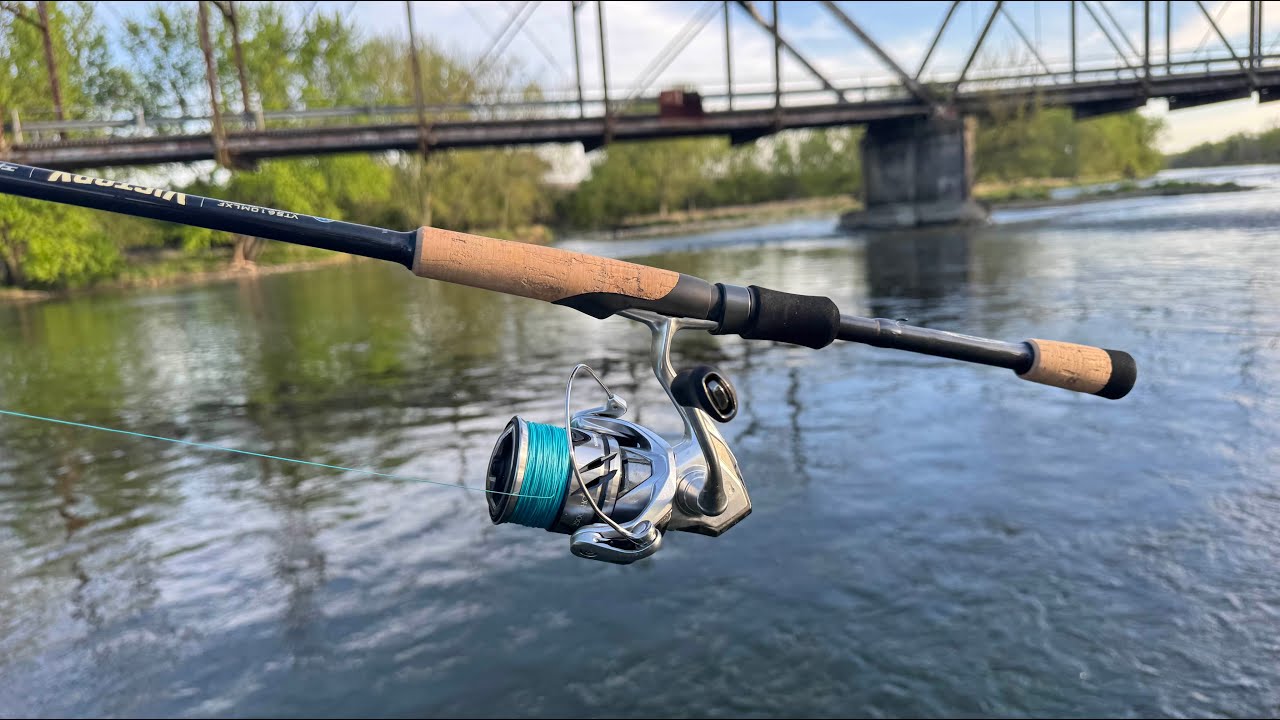INSANE ACTION AT THE RIVER (Spring Smallmouth fishing) - YouTube