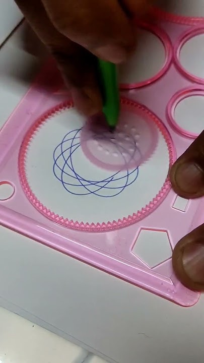 Aesthetic pattern by spirograph | Circles pattern | spirograph | PEN design - YouTube