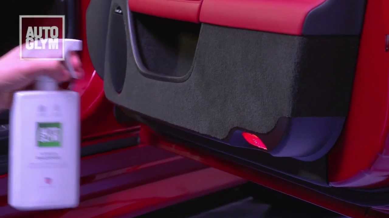 How to use Autoglym Interior Shampoo - YouTube