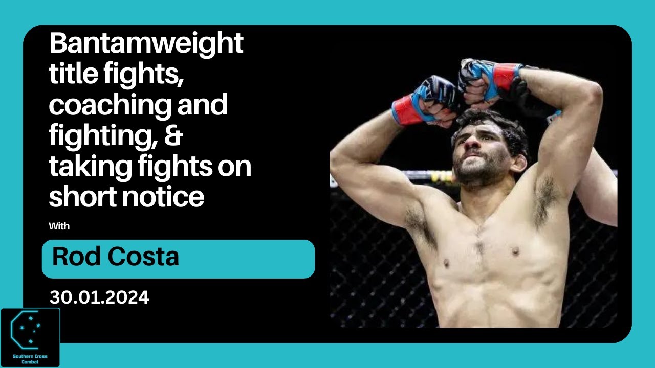 Bantamweight champ Rod Costa talks mixing coaching and training, short ...
