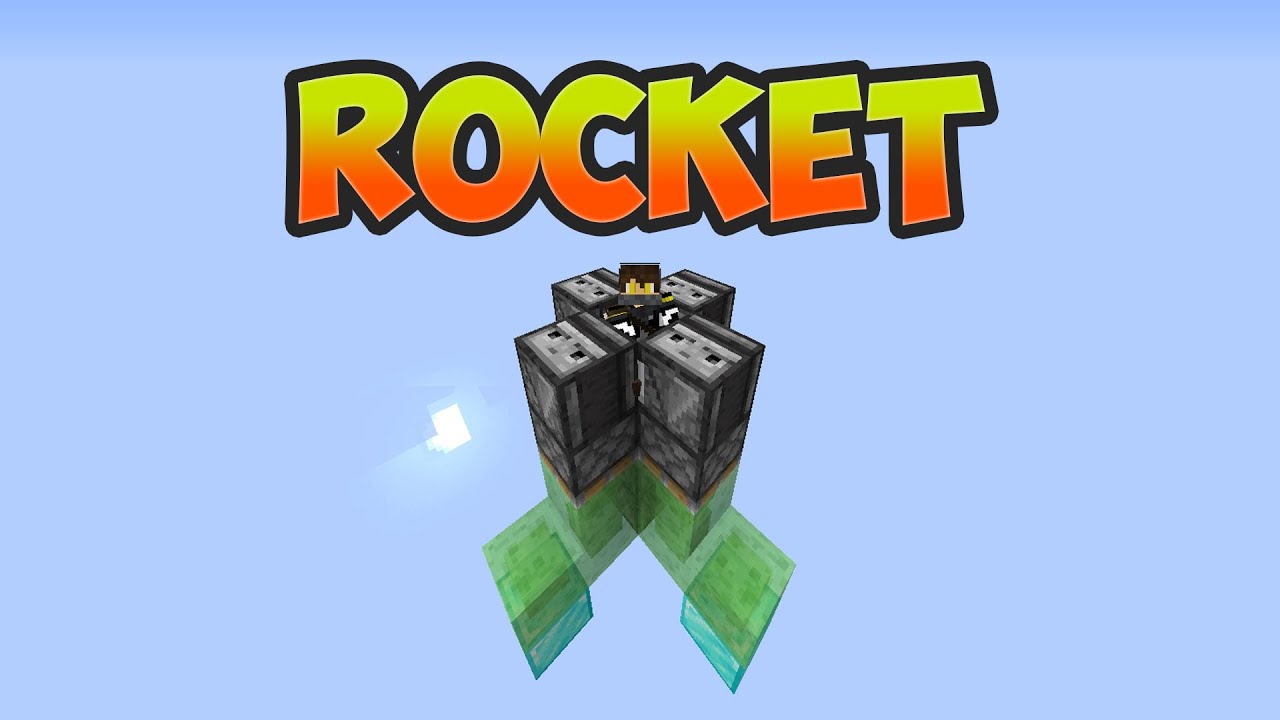 How to make Redstone Rocket in Minecraft 2023 - YouTube