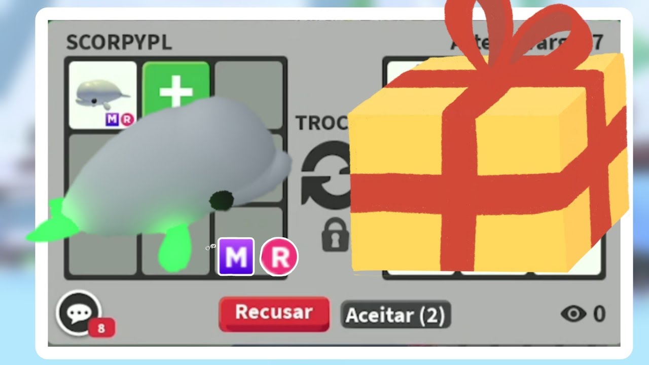 💥 OFFERS POR NOVA BALEIA BELUGA MEGA! NATAL ADOPT ME 2023 ️ - YouTube
