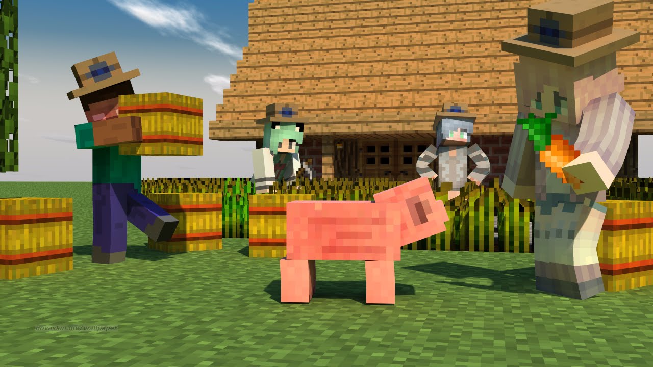 Vanessa: Build battle and farm hunt - YouTube