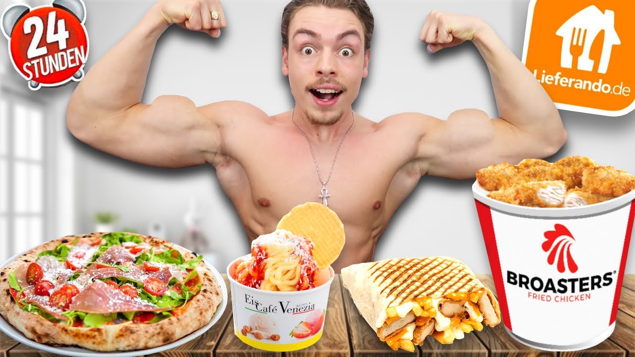 Ich BESTELLE 1 Tag lang ALLES worauf ich LUST habe (XXL LIEFERDIENST ...