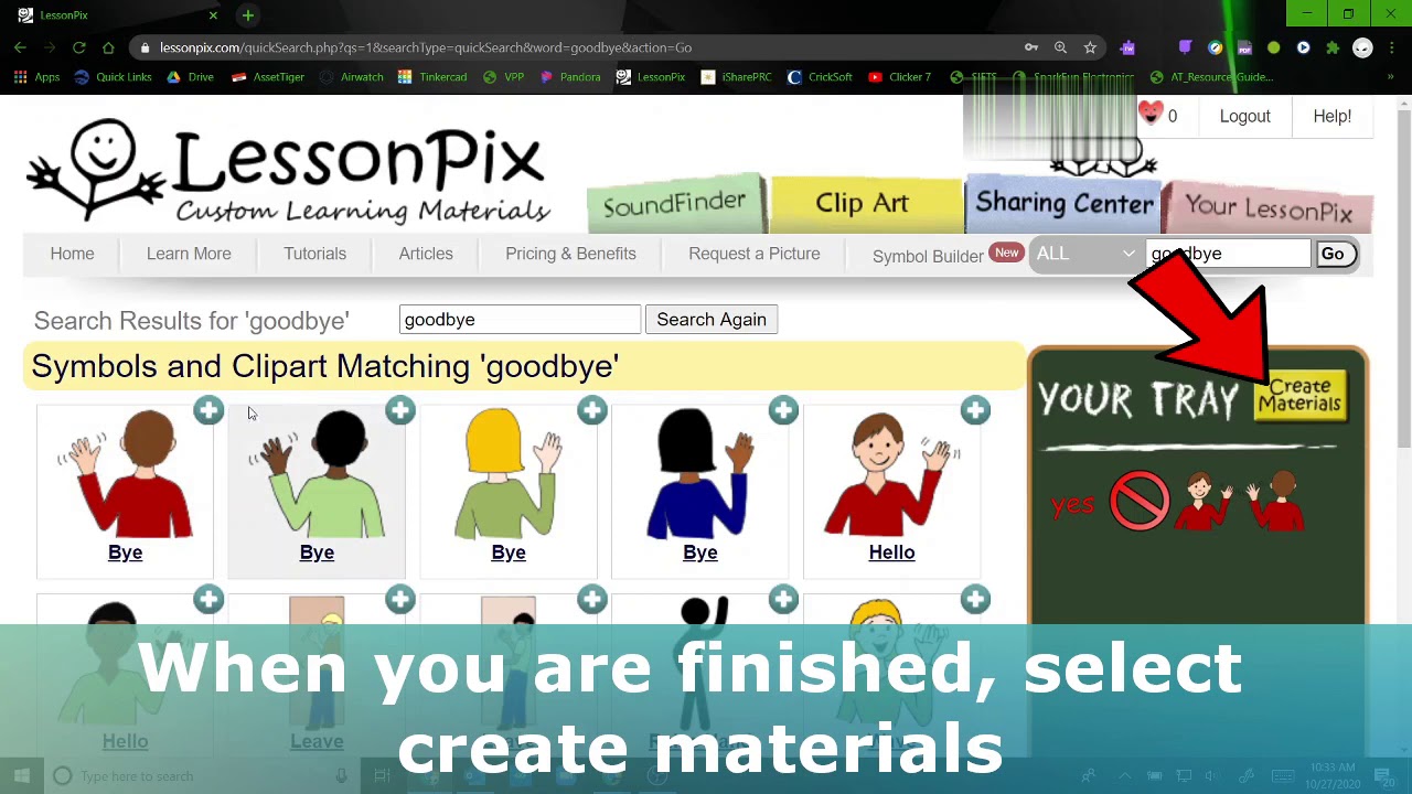 How to Create GoTalk Pages in Lesson Pix - YouTube