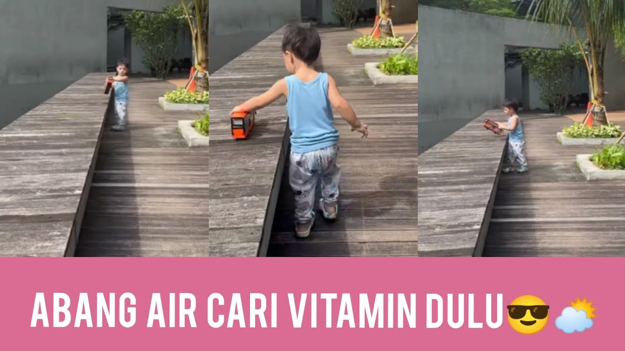 Abang air cari vitamin dlu😎⛅ - YouTube