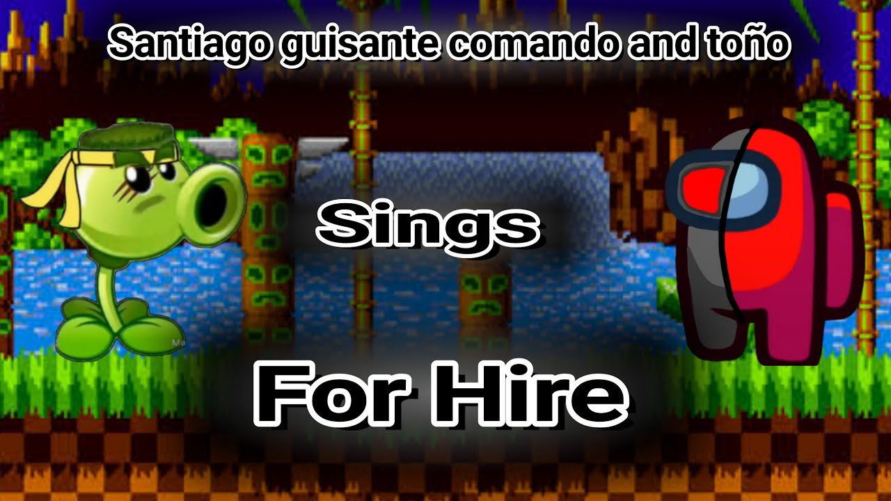 fnf santiago guisante comando vs toño (sings for hire) - YouTube