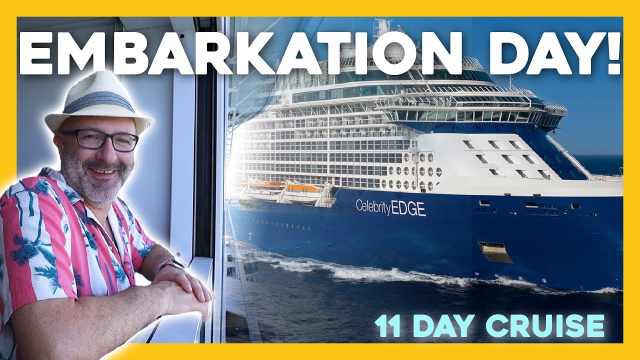 Celebrity Edge | Embarkation Day! - Celebrity Cruise Vlog Part 1 - YouTube