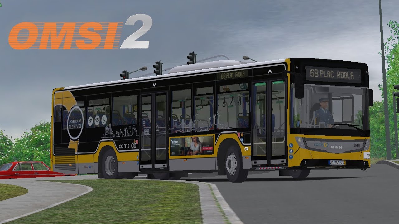 OMSI 2 - MAN 18.310 CNG CAETANO BUS | PROJEKT SZCZECIN 4.01 | LINE 68 ...