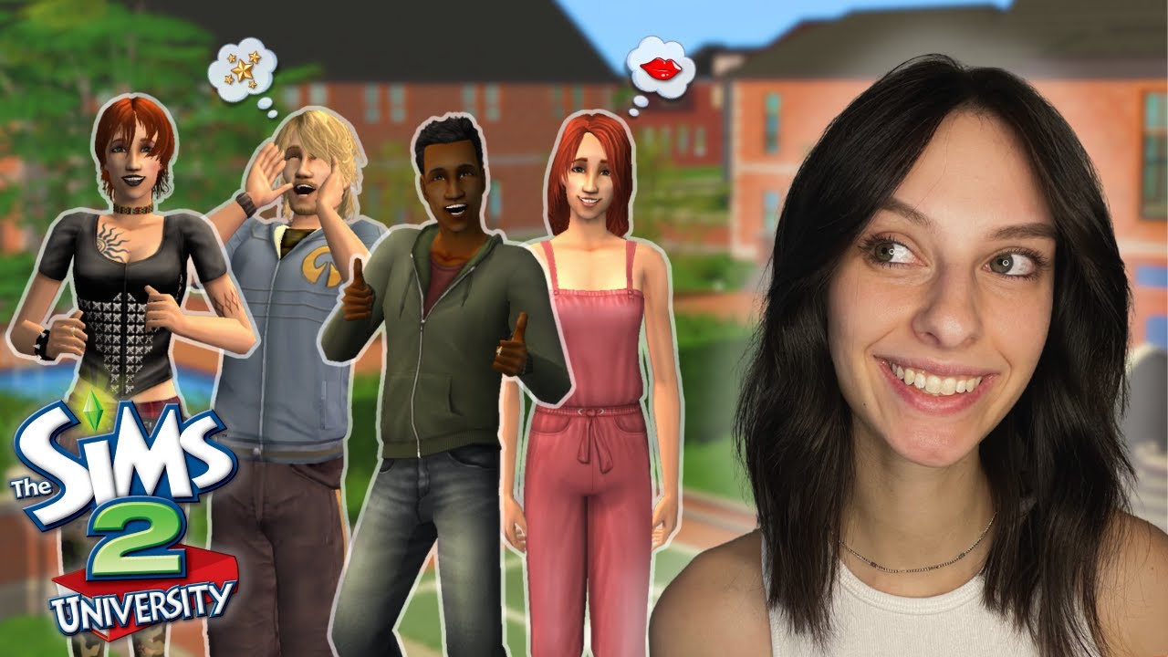 Sims 2 University | ep3: Sophomore's in a fresh dorm 🏡 - YouTube