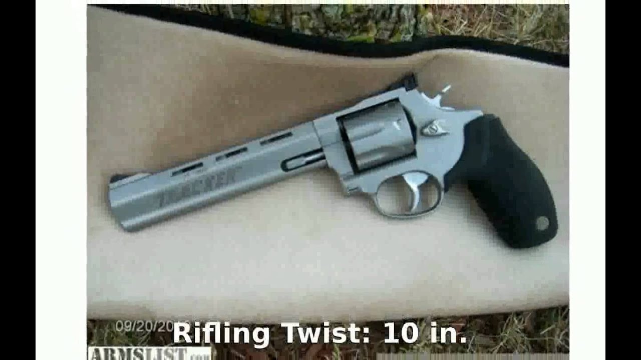 Taurus Tracker 17B6 .17 HMR Revolver - YouTube