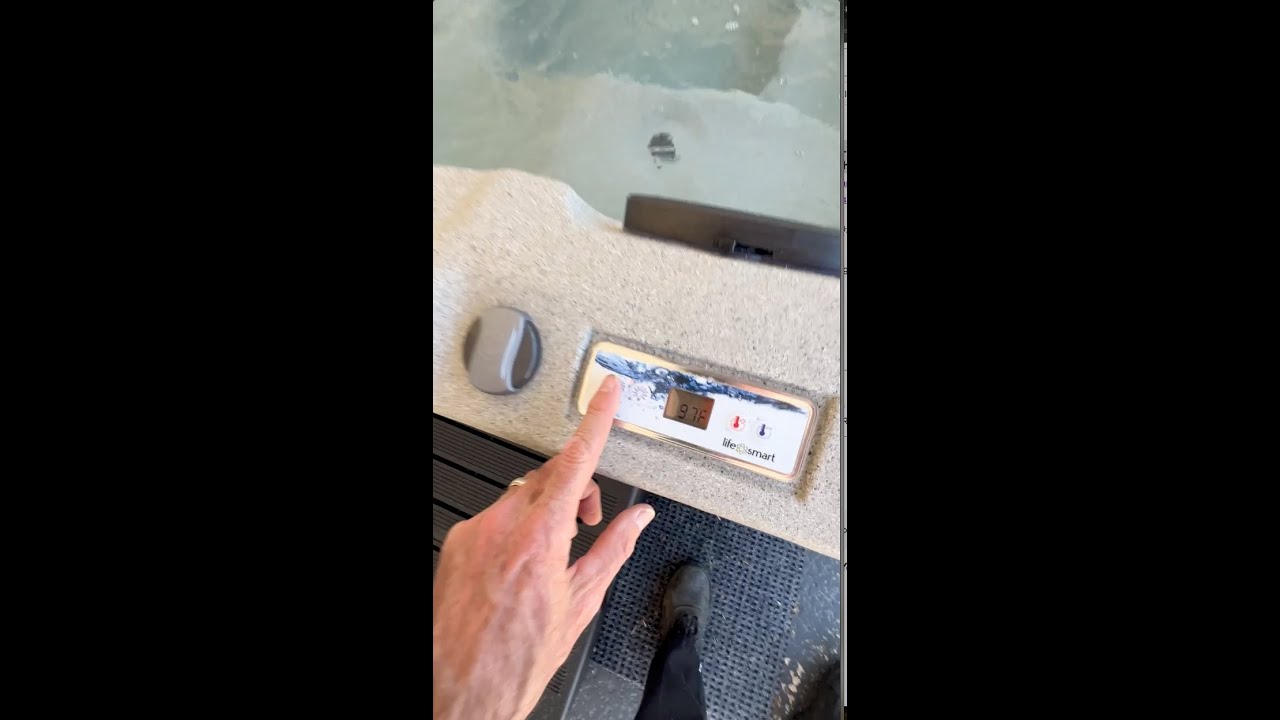 Hot Tub Operation Instructions - Lifesmart Spas LS350DX - YouTube