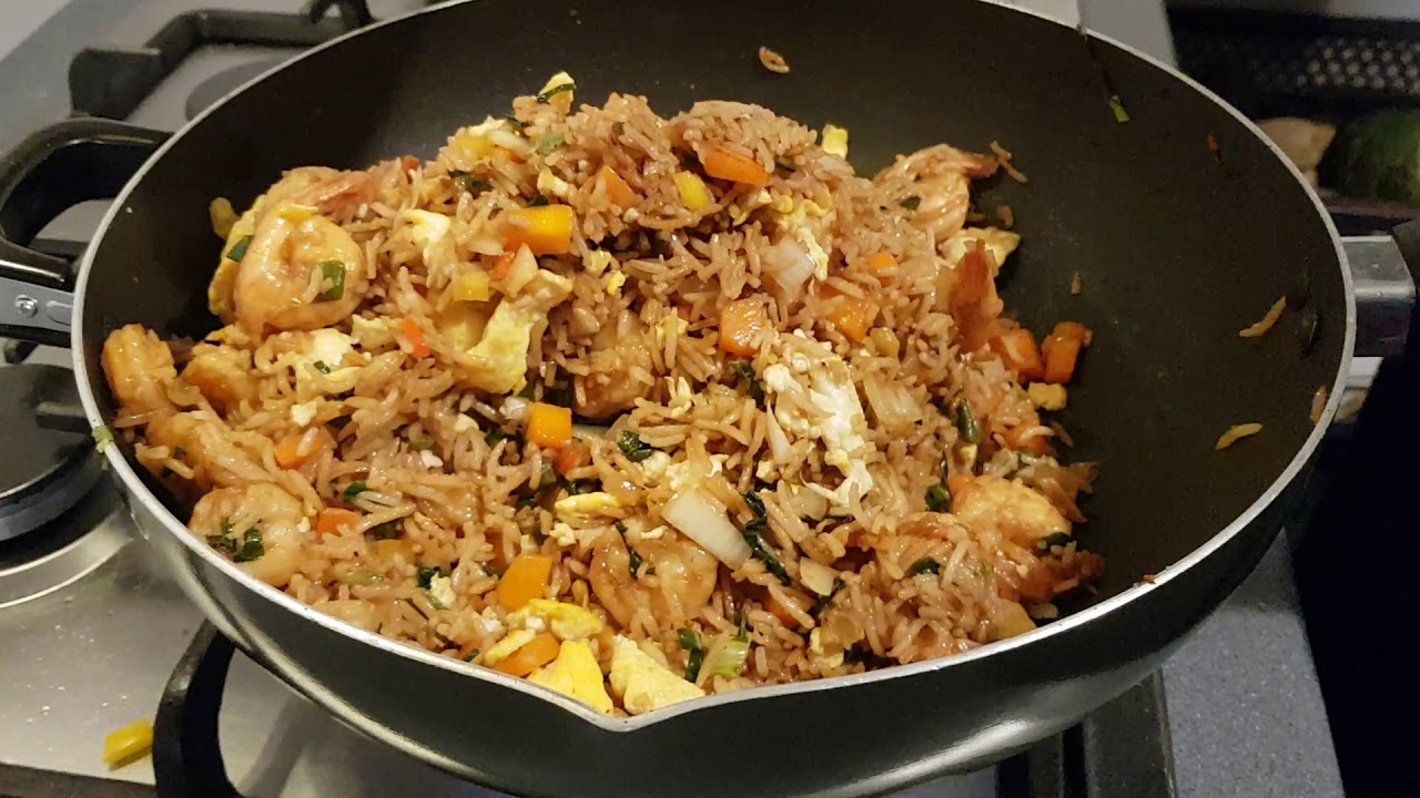 Fiji Style Cooking - Prawn Fried Rice - 26/4/2020 #shorts - YouTube