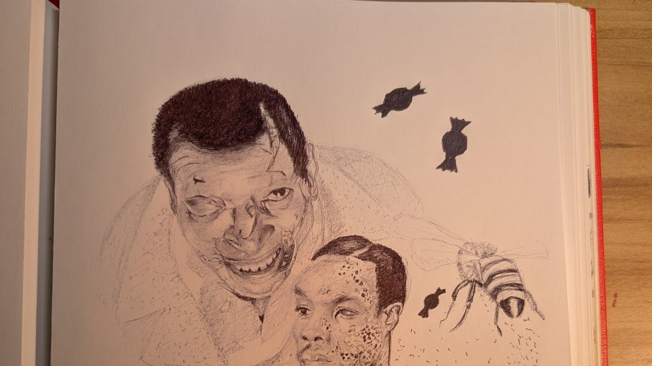 Candy man drawing (Candyman 2021) 🍬🍭🍫🍬🍬 - YouTube