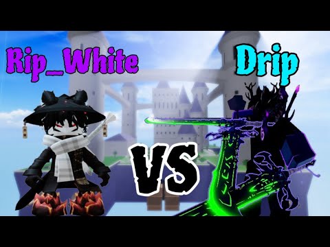 Drip VS Rip_White (Triple Darkblade) Admin Sword | Blox Fruits | Mobile ...