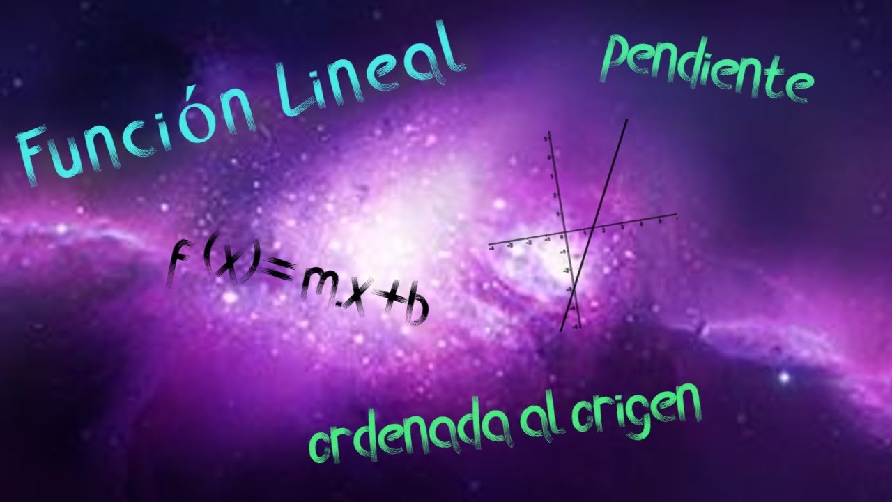 Función Lineal: fórmula y gráfica. Forma explícita y forma implícita de ...