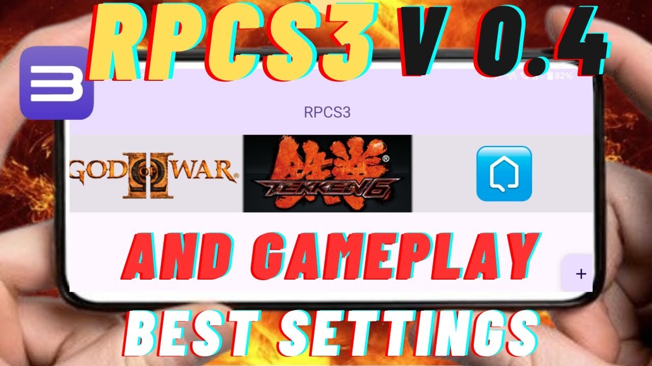 RPCS3 v0.4 gameplay and best settings on android - YouTube