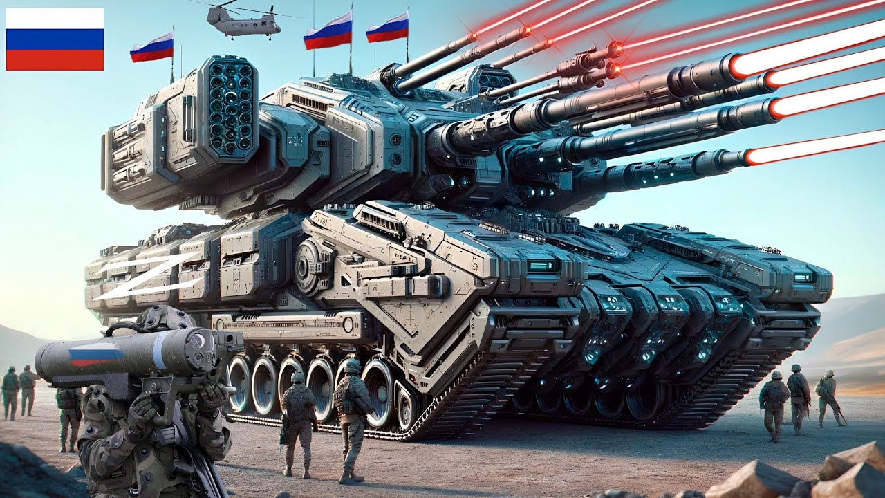 10 minutes ago! Russian Turbo Laser Tank Successfully Destroys 2,000 ...