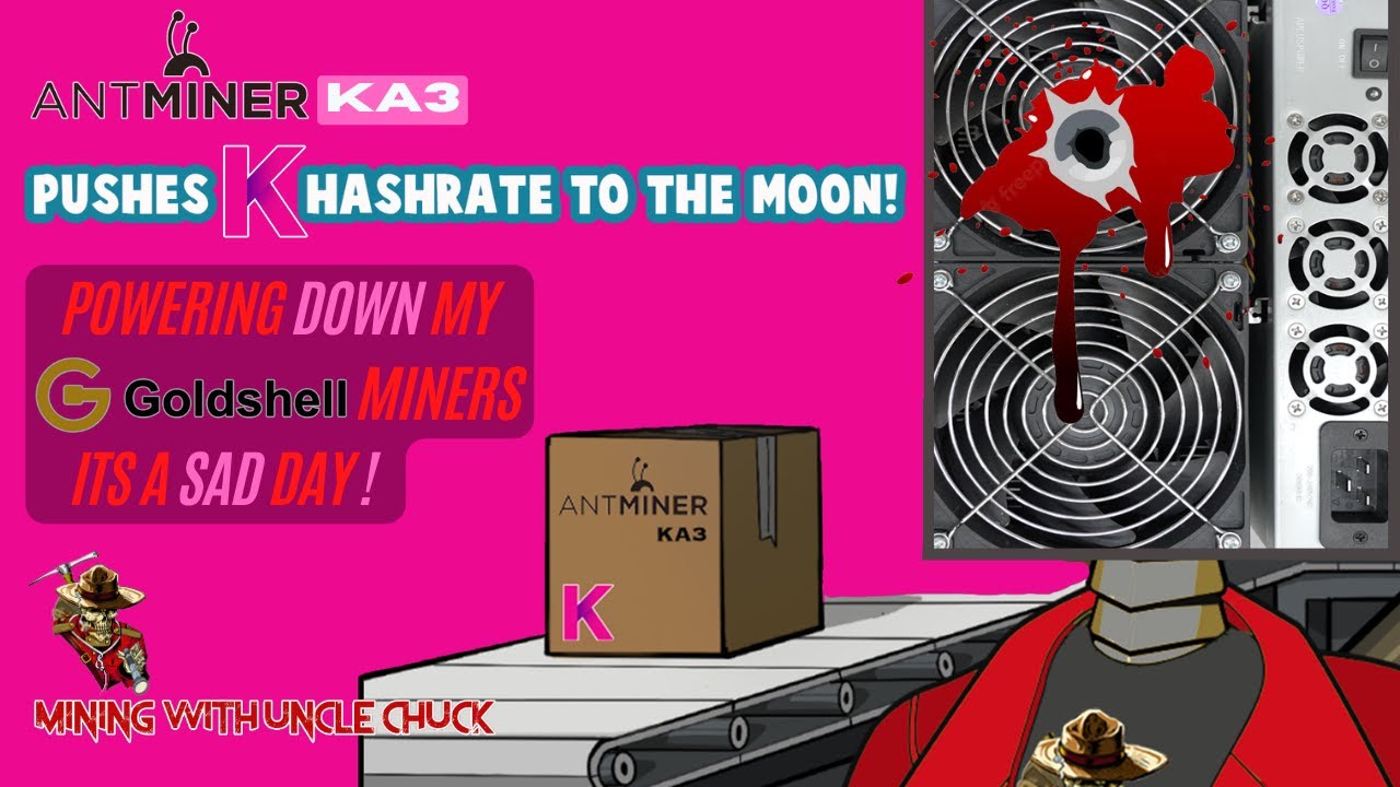 Antminer KA3 Pushes Kadena Hashrate To The Moon Alice!! - YouTube