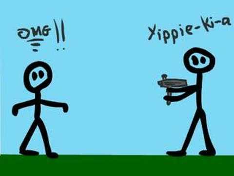 StickMan Getting Shot - YouTube