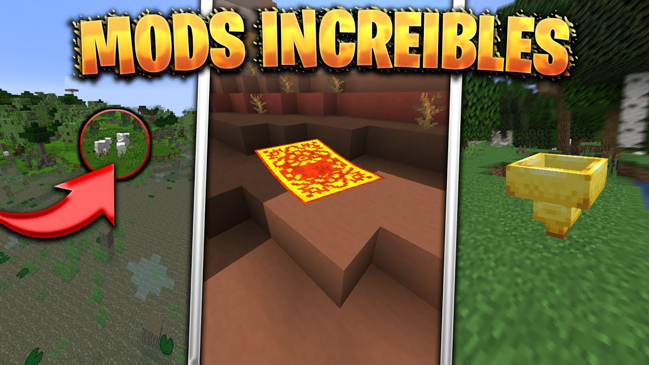 5 mods INCREÍBLES para MINECRAFT 1.15.2 / MEJORES MODS para MINECRAFT ...