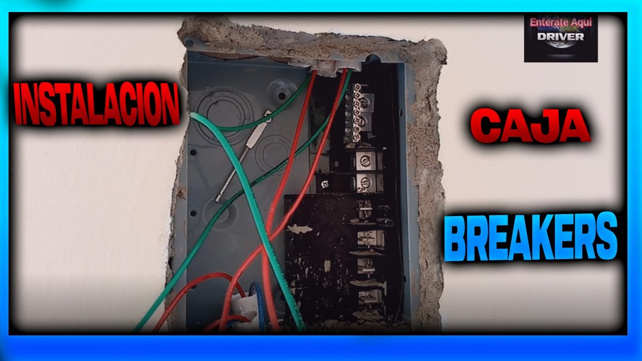 como alambra una caja de breakers, como ubicar los breaker en una caja ...