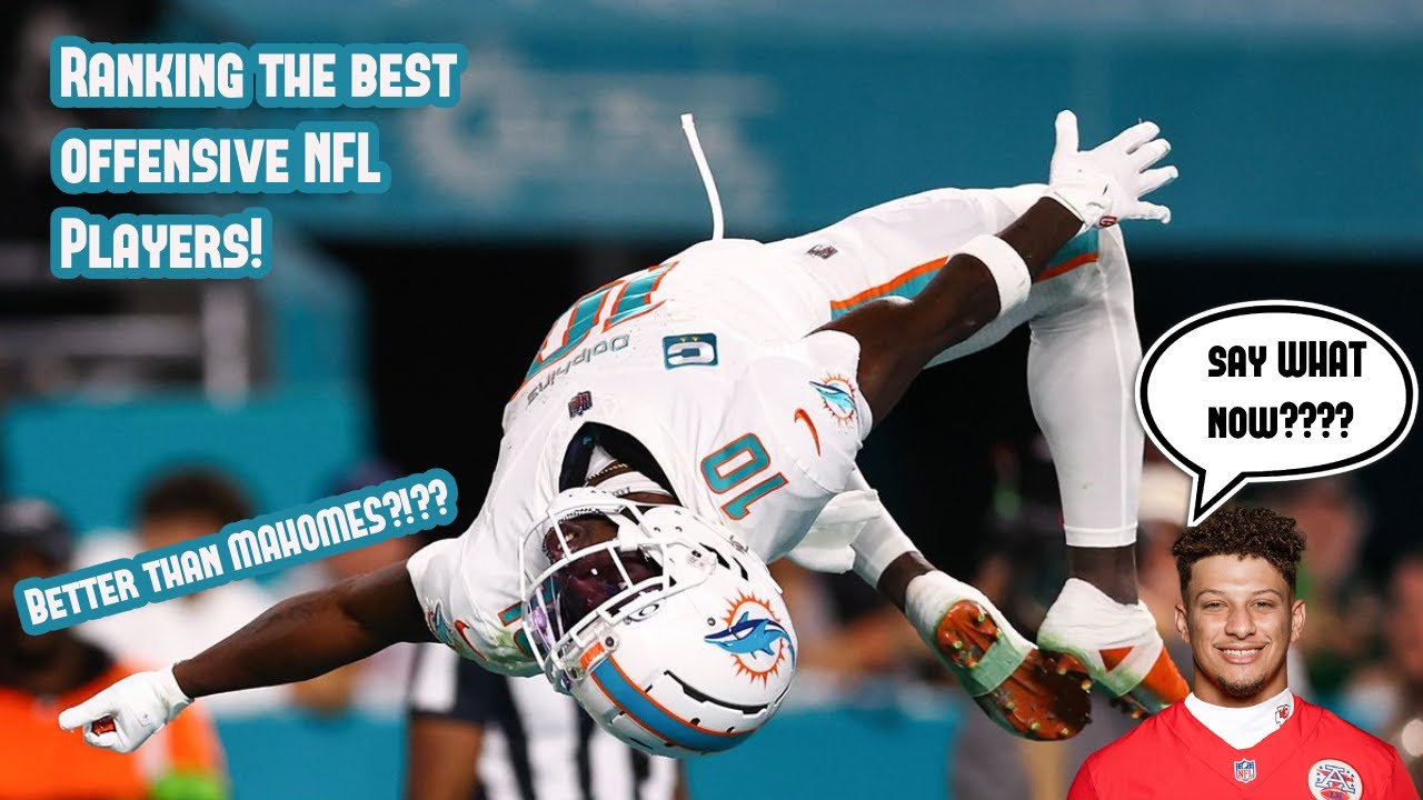 Ranking the TOP 10 offensive NFL players! - YouTube
