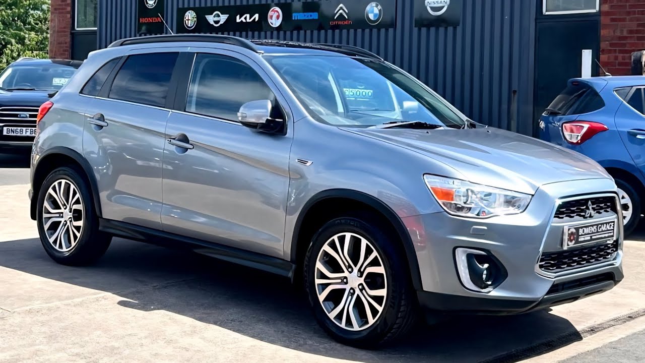 2015 (65) Mitsubishi ASX ZC-H 1.6 DI-D 4X4 5Dr in Atlantic Grey.28k Mls ...