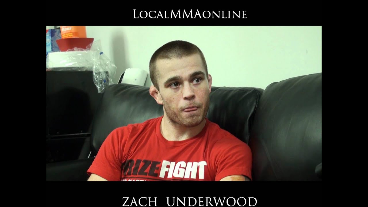 PRIZE FIGHT VI - Zach Underwood MMA interview - YouTube