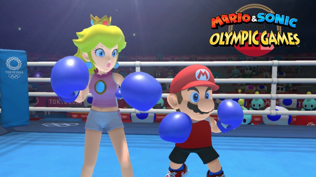 Mario & Sonic At The Olympic Games Tokyo 2020 Boxing - Mario Luigi ...