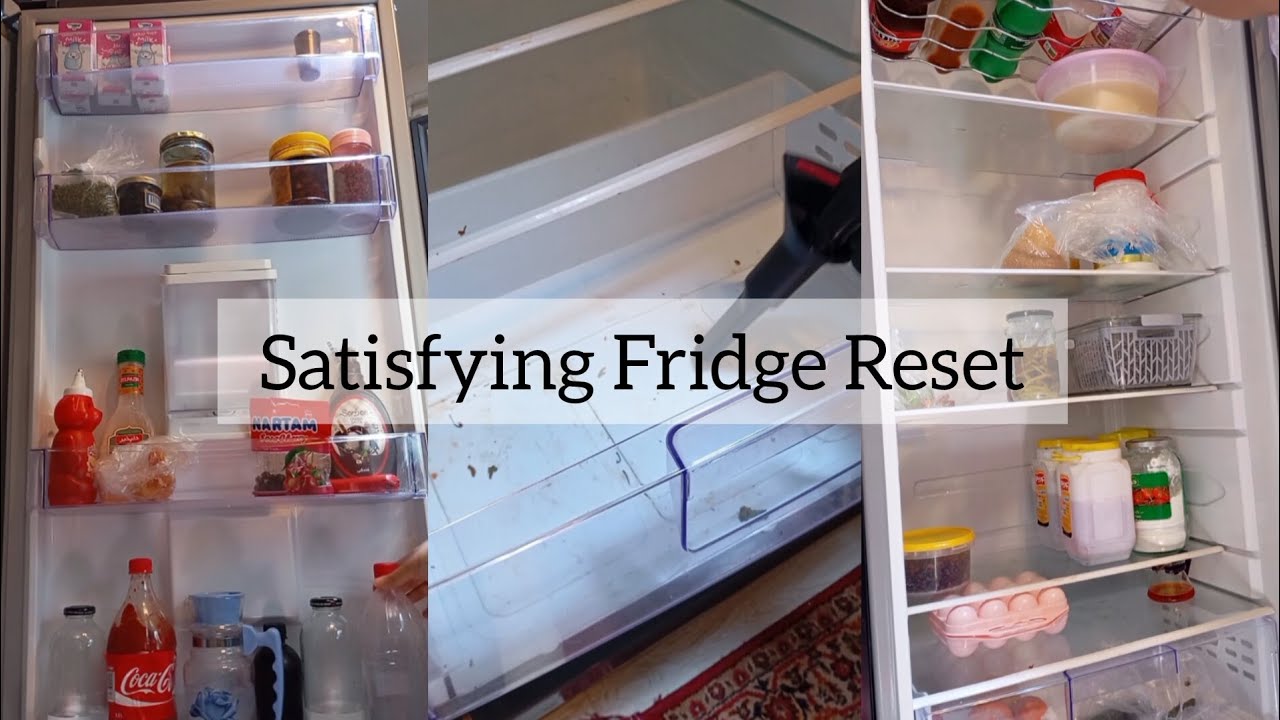 "Deep Fridge Clean & Restock | Satisfying Before & After Transformation ...