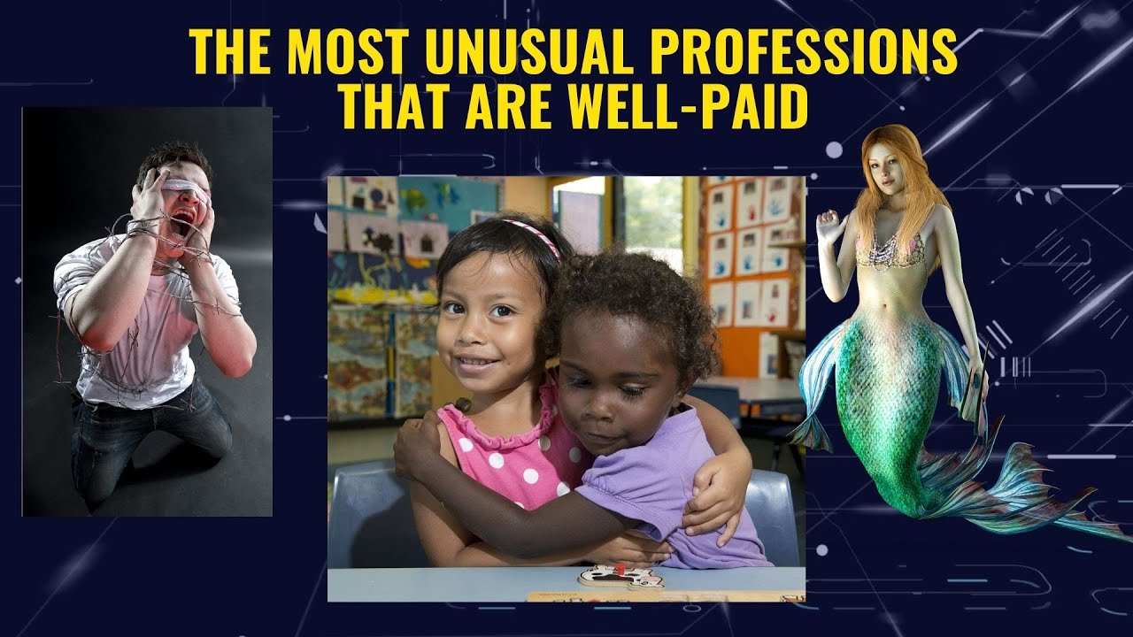 THE MOST UNUSUAL PROFESSIONS IN 2023 THAT ARE WELL-PAID - YouTube