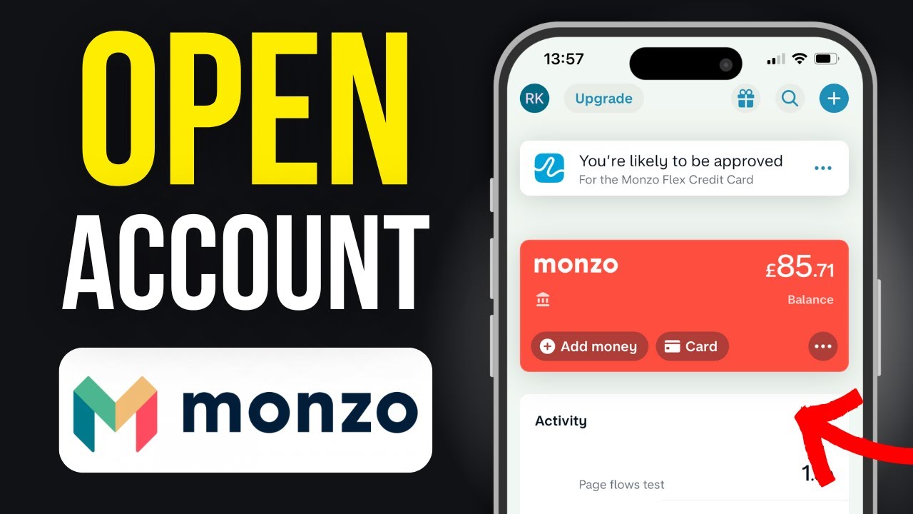 How to Open A Monzo Bank Account in UK (Step by Step) - YouTube